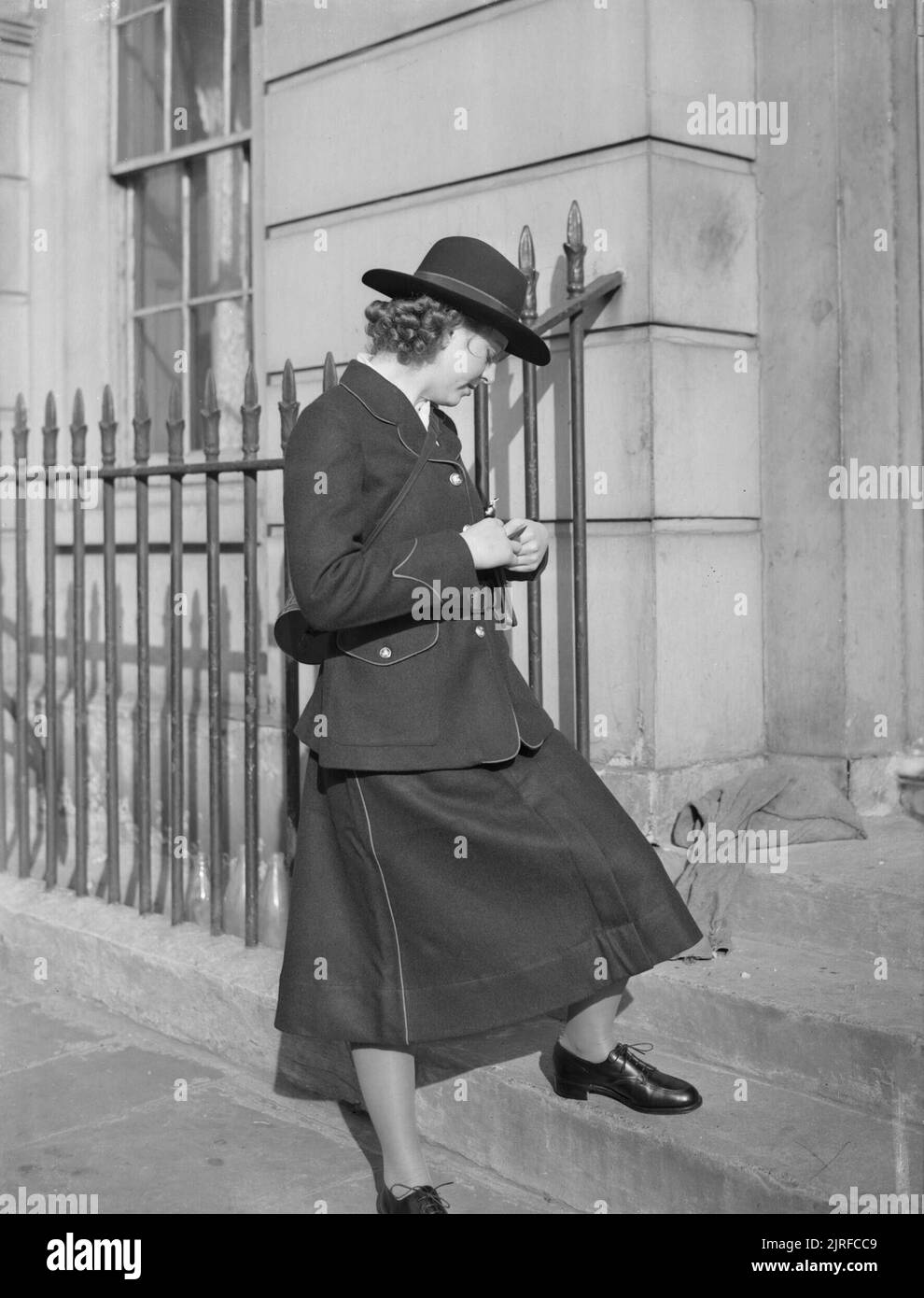 The work of the General Post Office, London, October 1941 A GPO girl ...