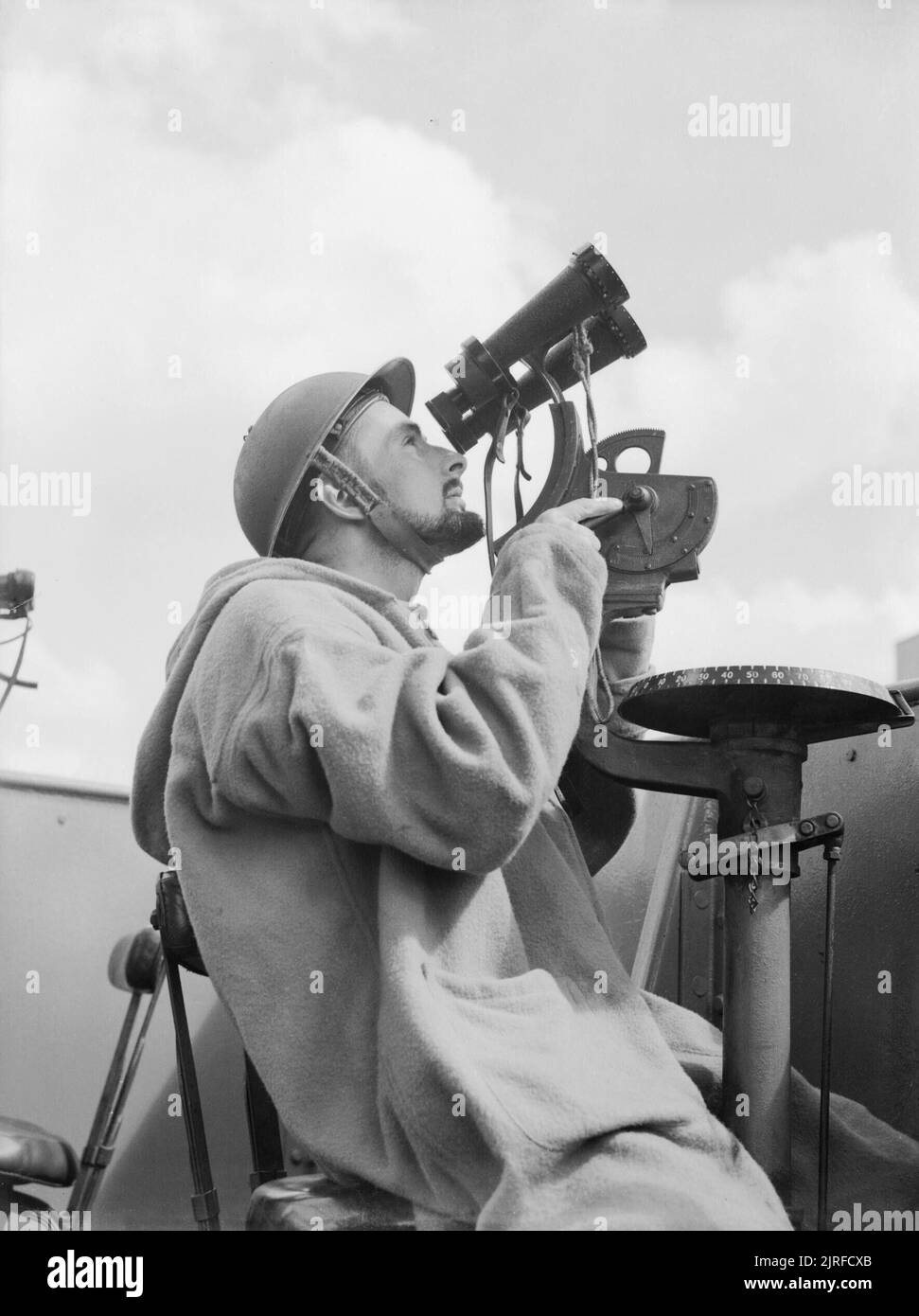 Ww2 aircraft observation post Black and White Stock Photos & Images - Alamy