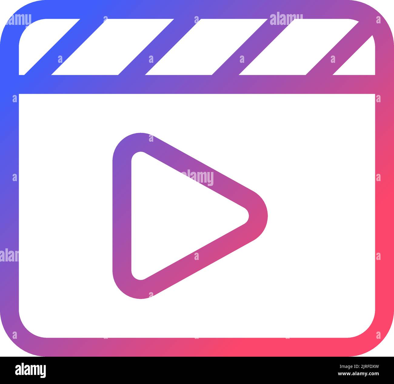 Video editing pixel perfect gradient linear ui icon Stock Vector Image & Art - Alamy