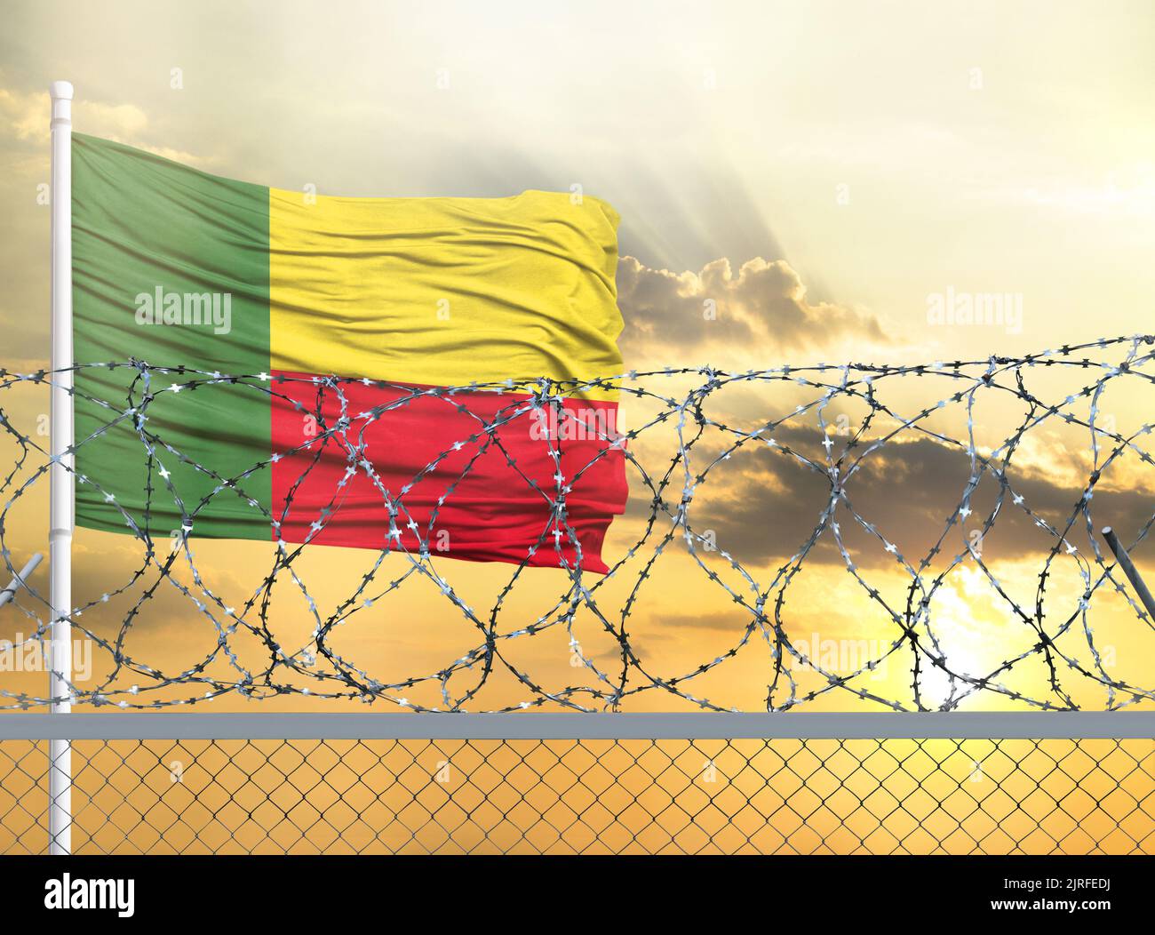 Germany benin flag hi-res stock photography and images - Alamy