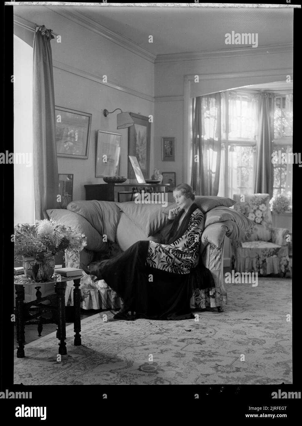 Portrait of Lady Grey, by J.W. Chapman-Taylor Stock Photo - Alamy