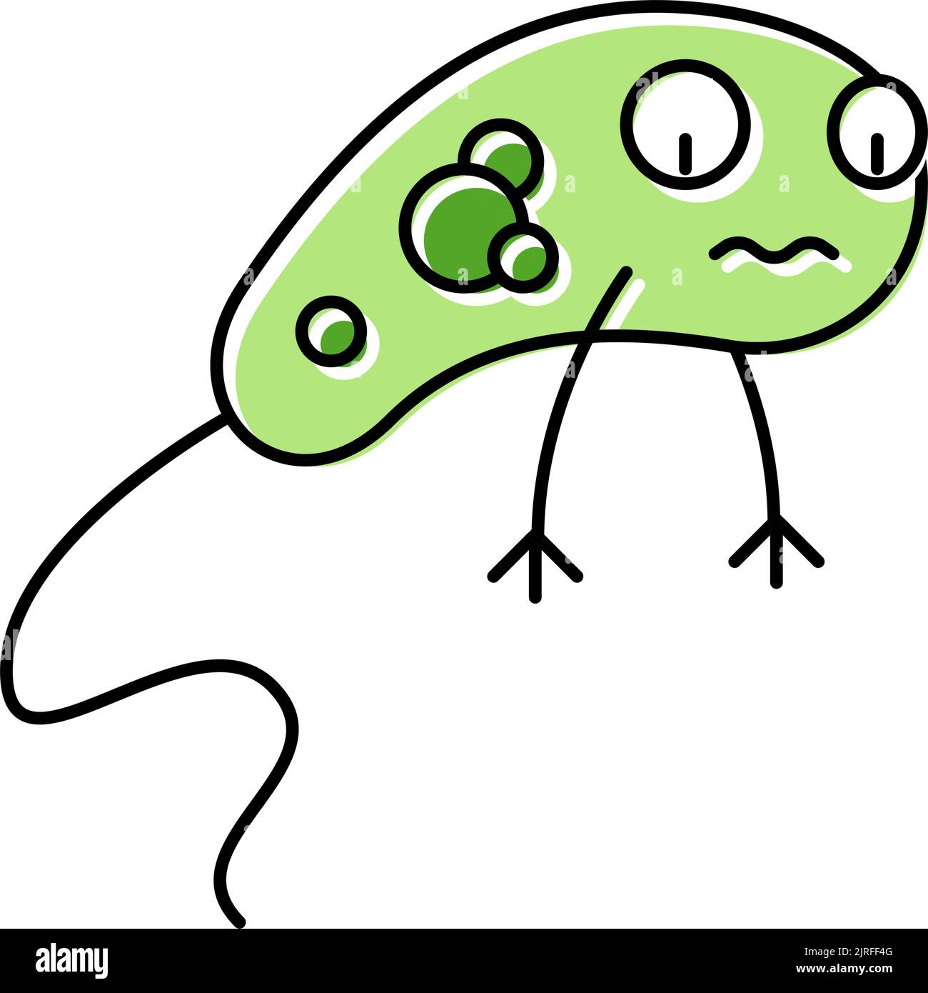 human bacteria virus color icon vector illustration Stock Vector Image ...