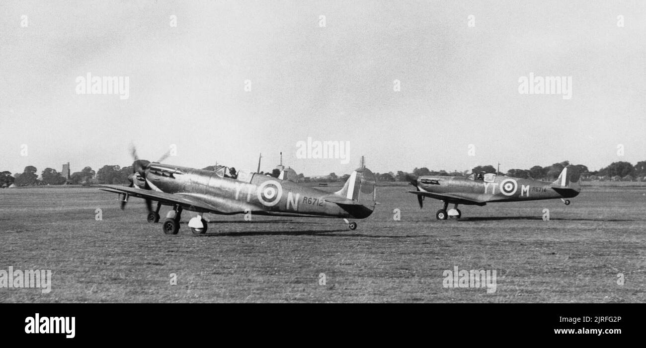The Battle of Britain Three Spitfire Mk Is (including R6712, YT-N, and ...