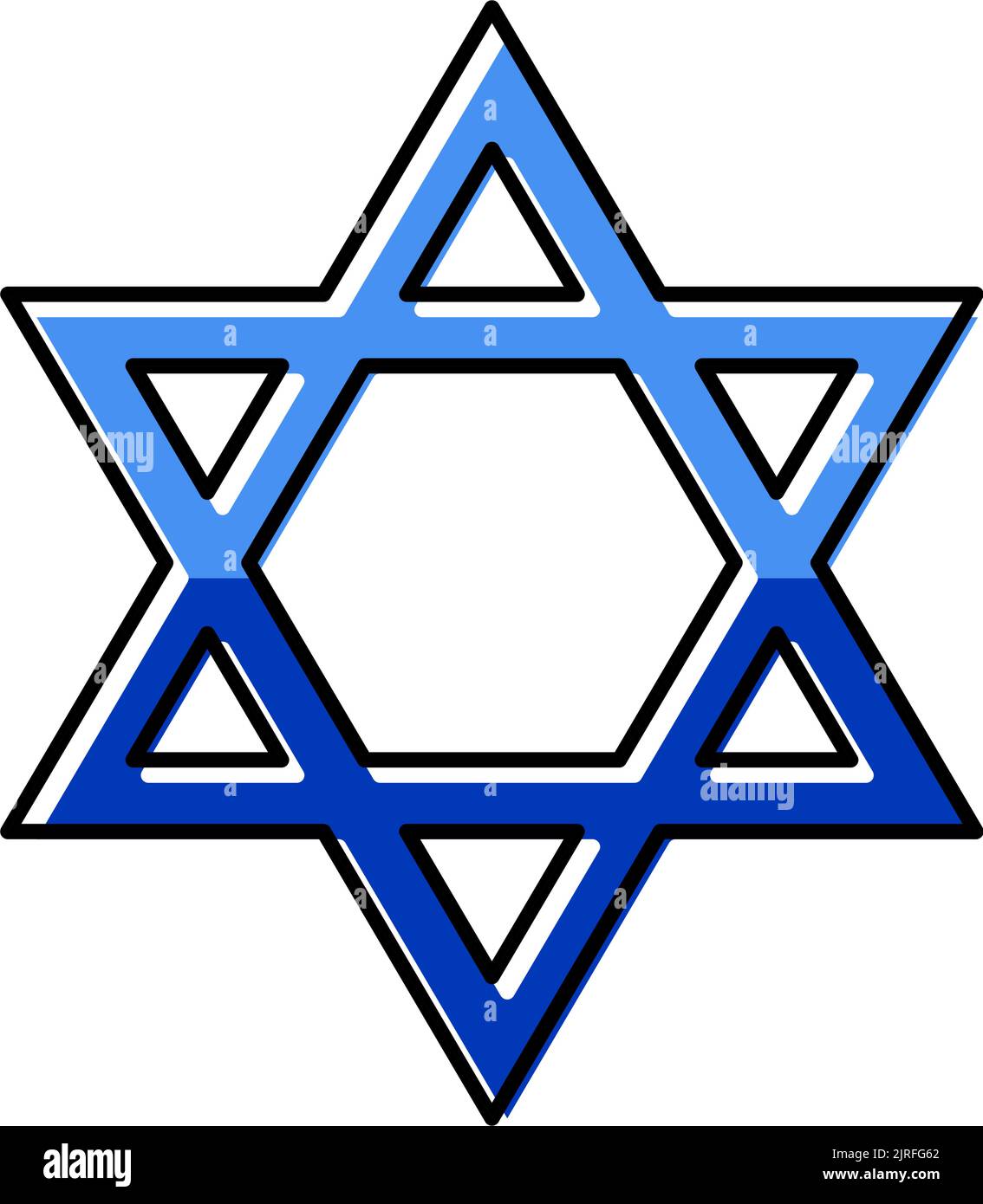 judaism religion color icon vector illustration Stock Vector Image ...