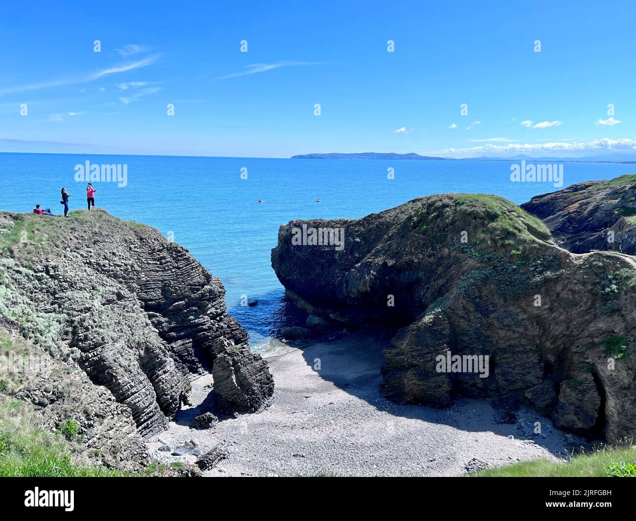 Donabate portrane cliff walk hi-res stock photography and images - Alamy