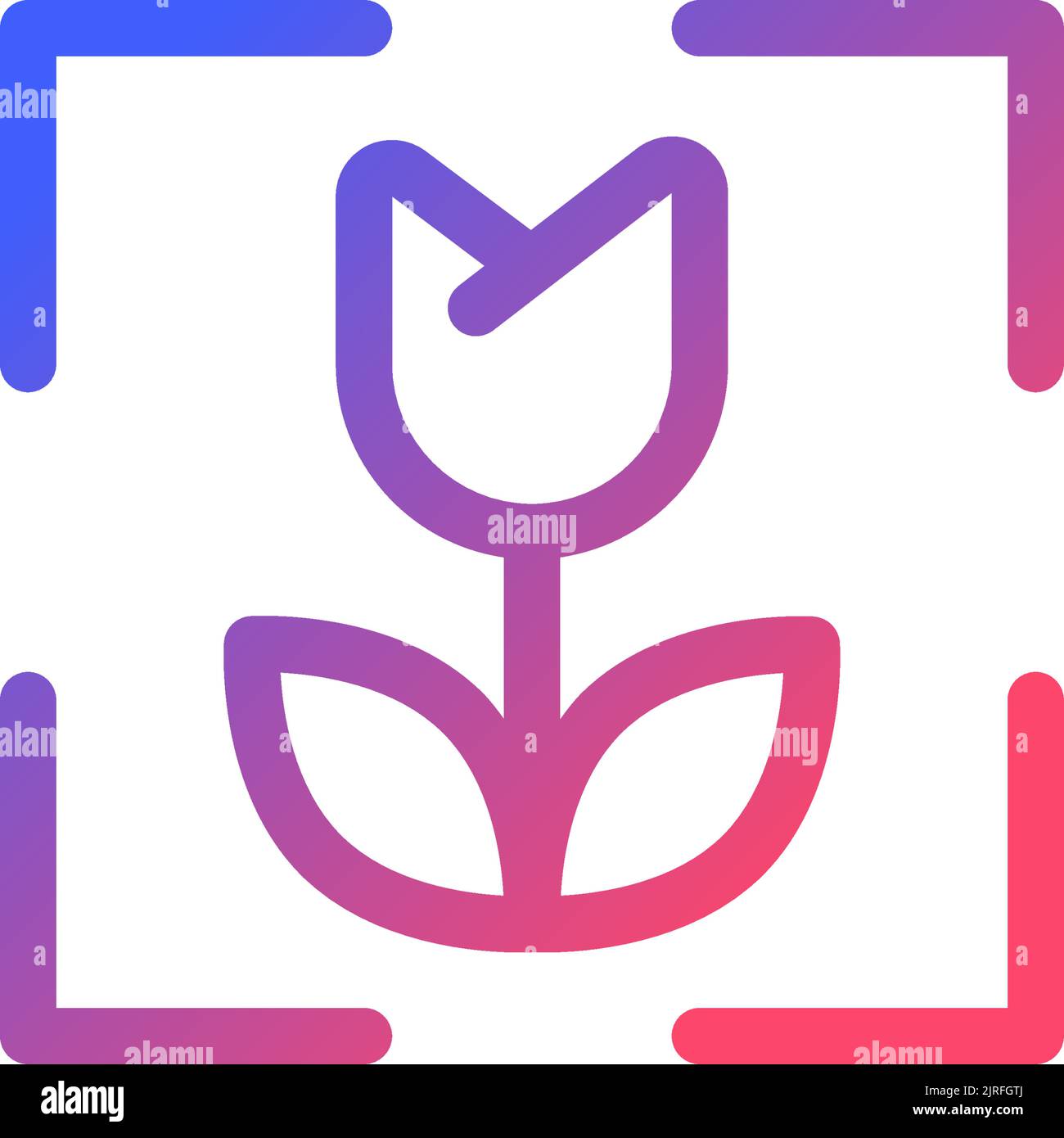 Macro photo mode pixel perfect gradient linear ui icon Stock Vector ... Macro photo mode pixel perfect gradient linear ui icon Stock Vector ...