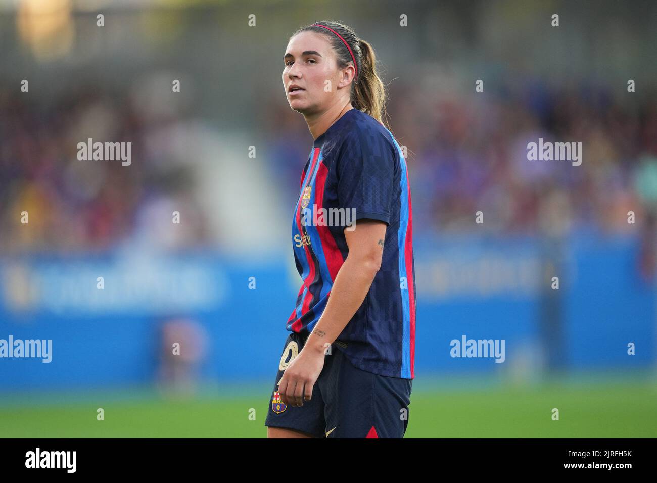 Patri Guijarro of FC Barcelona during the Joan Gamper Womens trophy ...