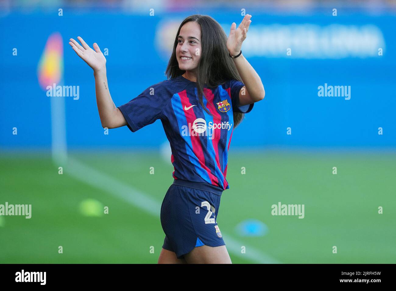 Nuria Rabano of FC Barcelona during the Joan Gamper Womens trophy match ...