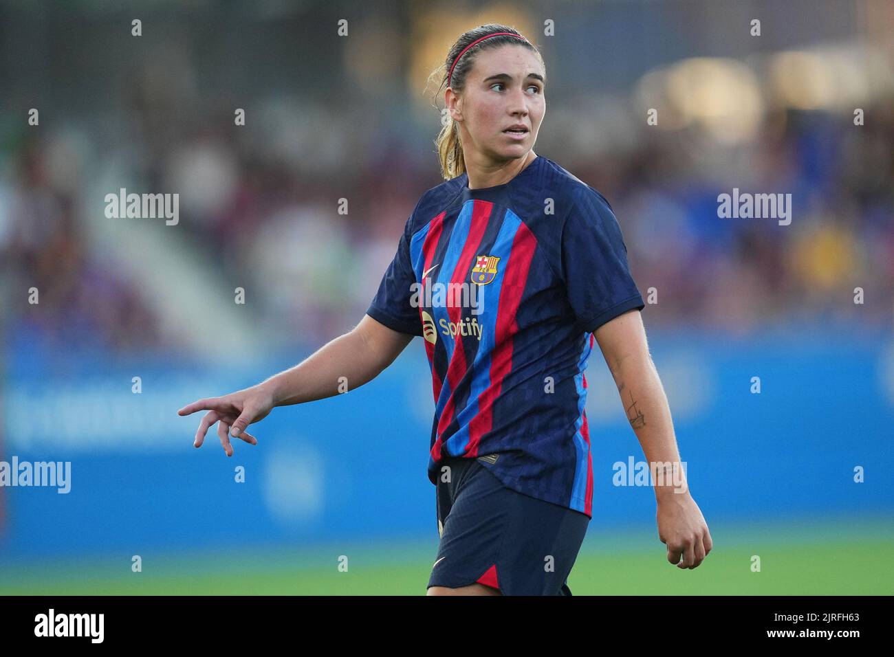 Patri Guijarro of FC Barcelona during the Joan Gamper Womens trophy ...