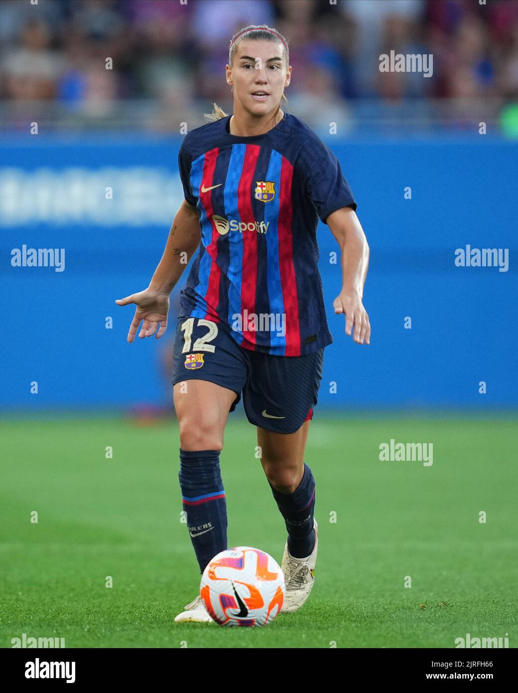 Patri Guijarro of FC Barcelona during the Joan Gamper Womens trophy ...