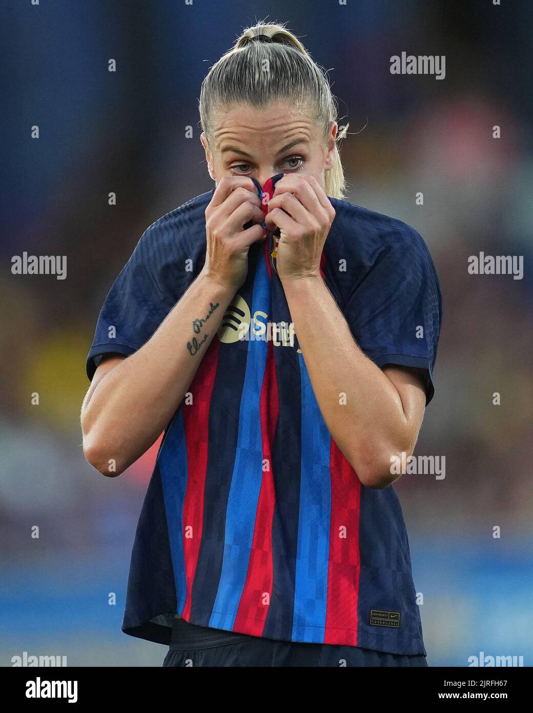 Ana-Maria Crnogorcevic of FC Barcelona during the Joan Gamper Womens trophy match between FC ...