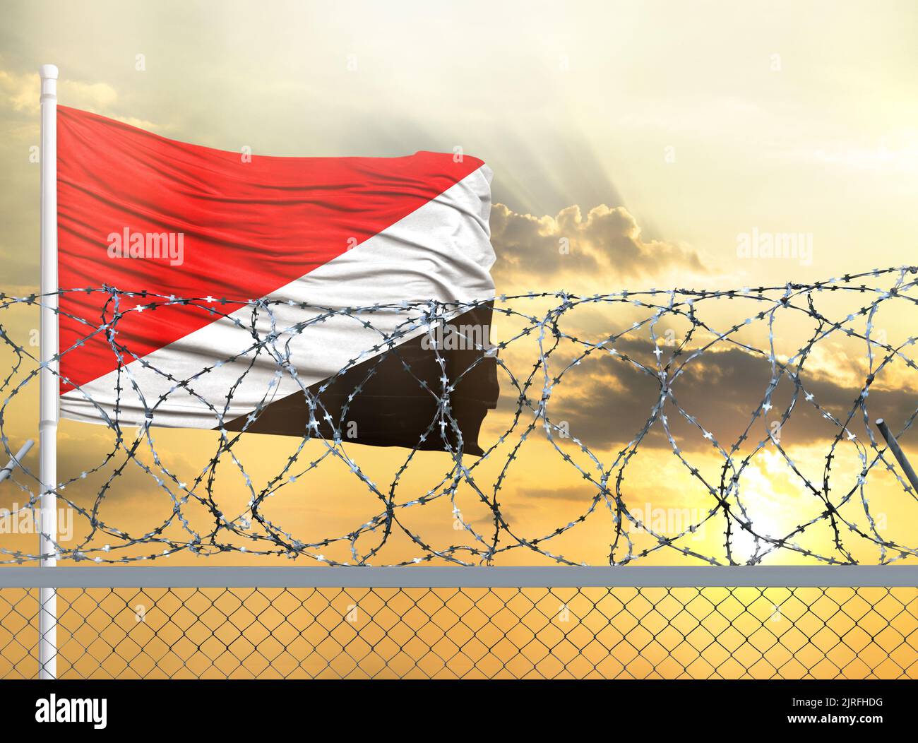 Flag of sealand principality hi-res stock photography and images - Alamy