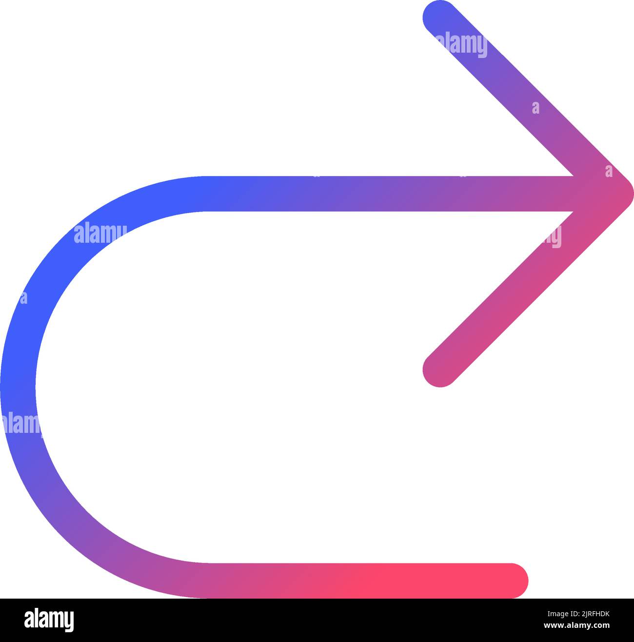 Repeat Pixel Perfect Gradient Linear Ui Icon Stock Vector Image And Art