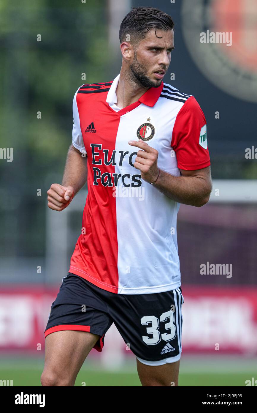 ROTTERDAM, NETHERLANDS - AUGUST 24: David Hancko of Feyenoord during ...