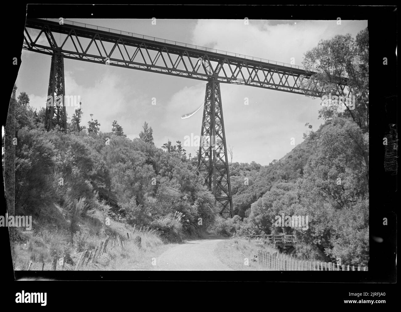 Mangaweka Vaiduct, by J.W. Chapman-Taylor Stock Photo - Alamy