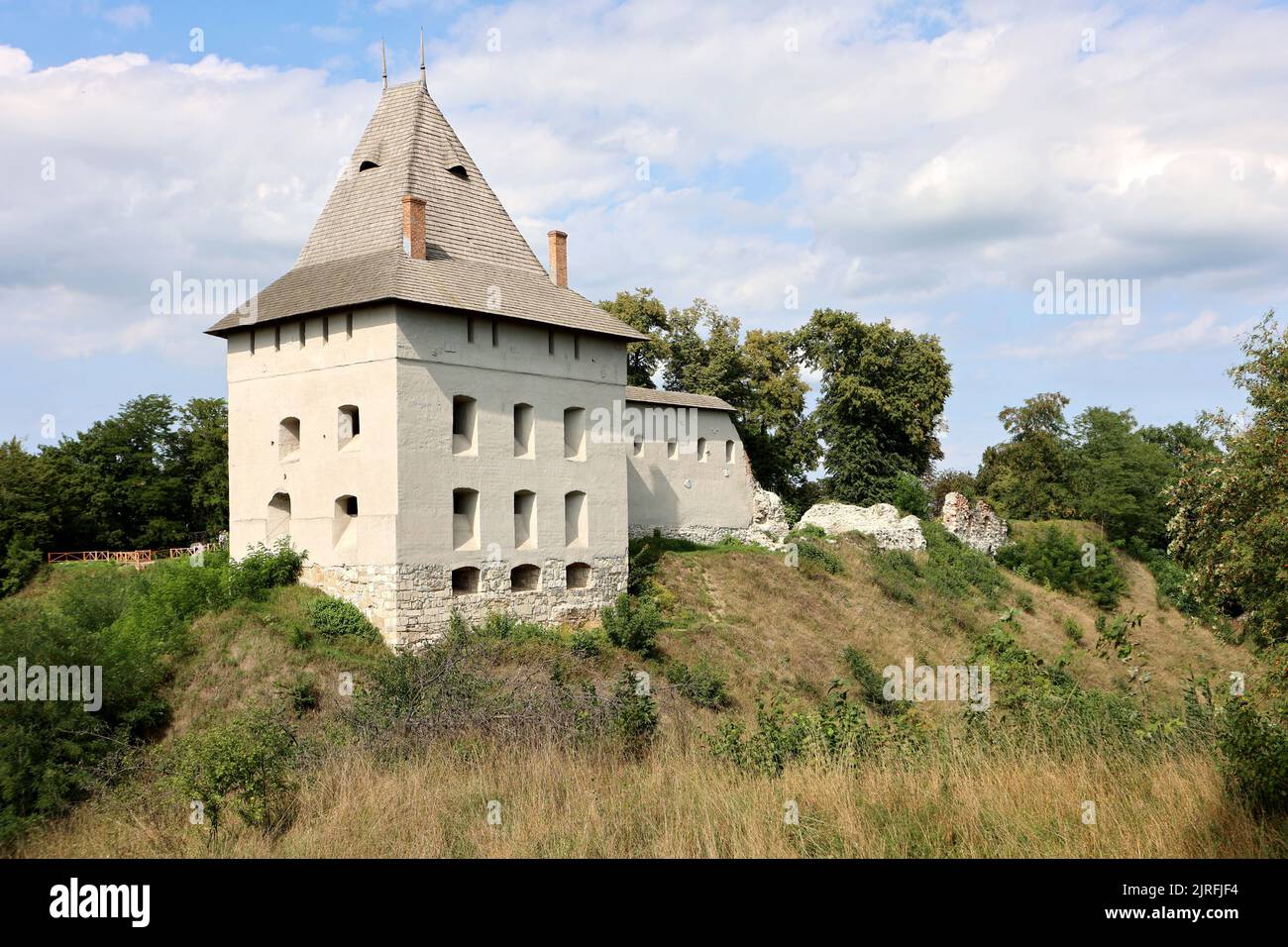 HALYCH, UKRAINE - AUGUST 21, 2022 - Halych Castle (14th - 17th ...