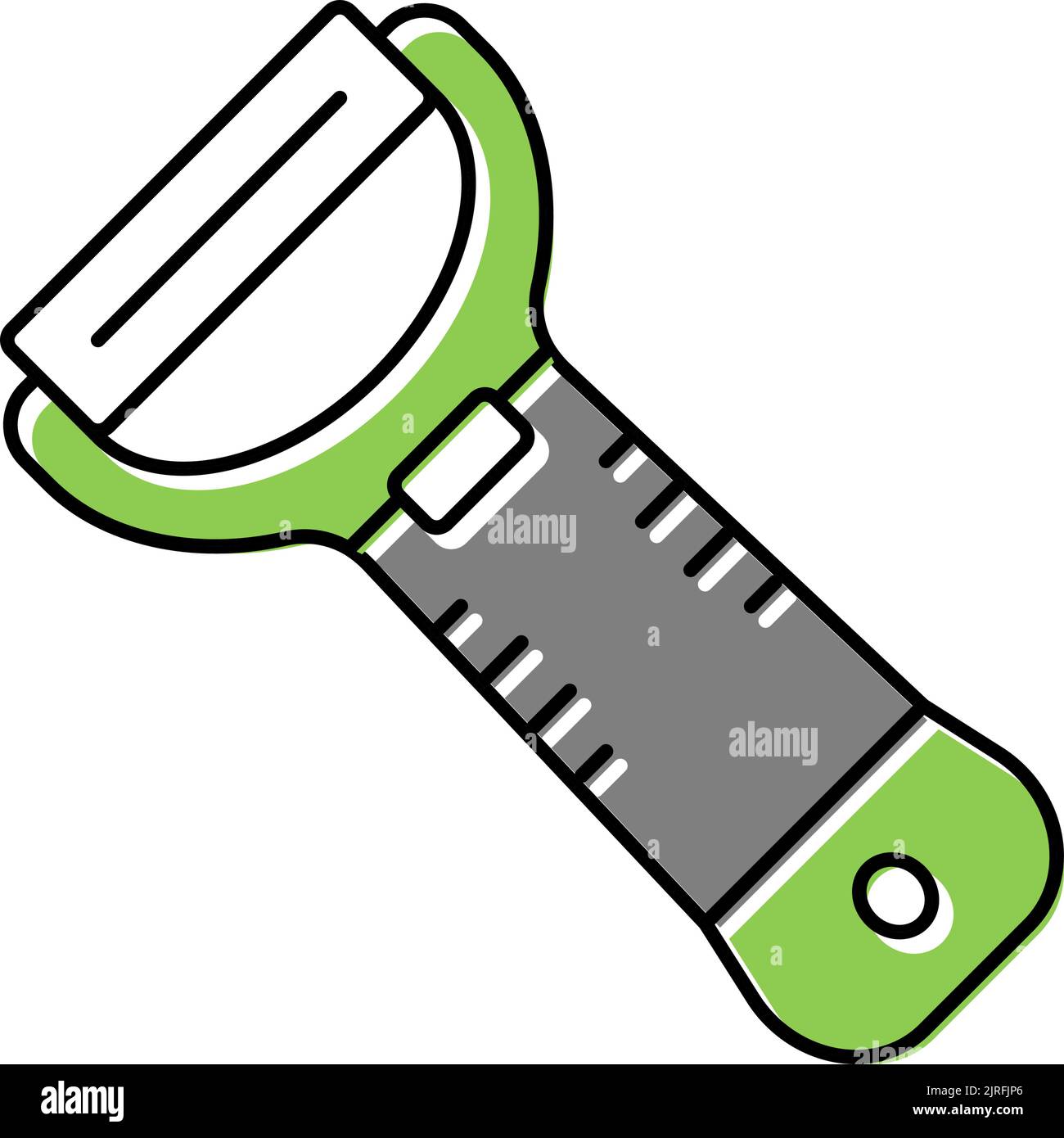 peeler potato color icon vector illustration Stock Vector Image & Art ...