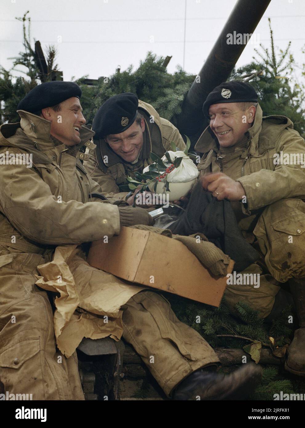 Christmas With the British Liberation Army in Holland, November 1944 A ...
