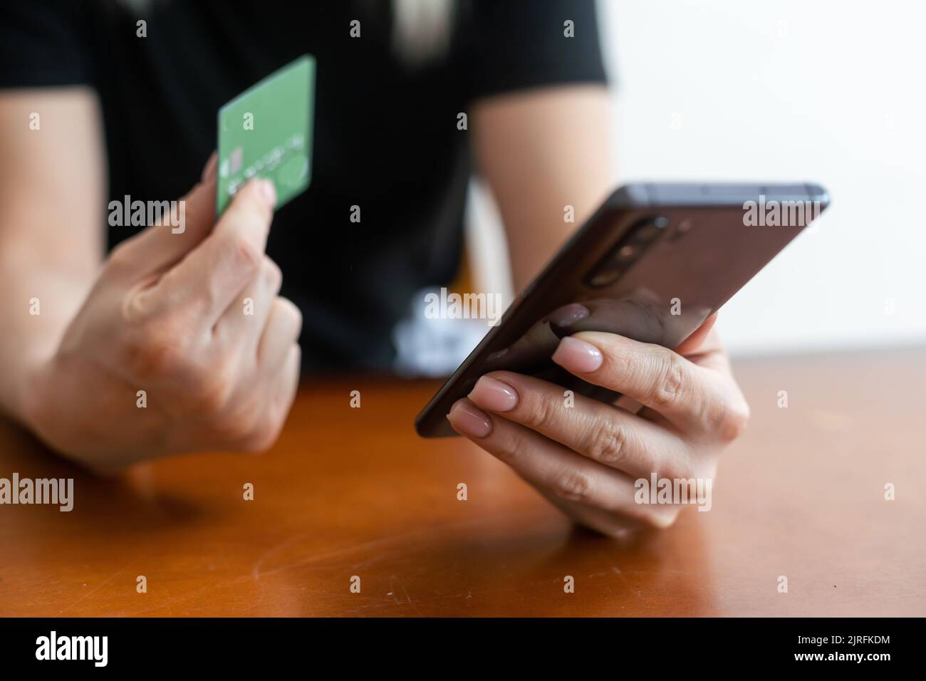 Smart phone debit card and bank book hi-res stock photography and ...