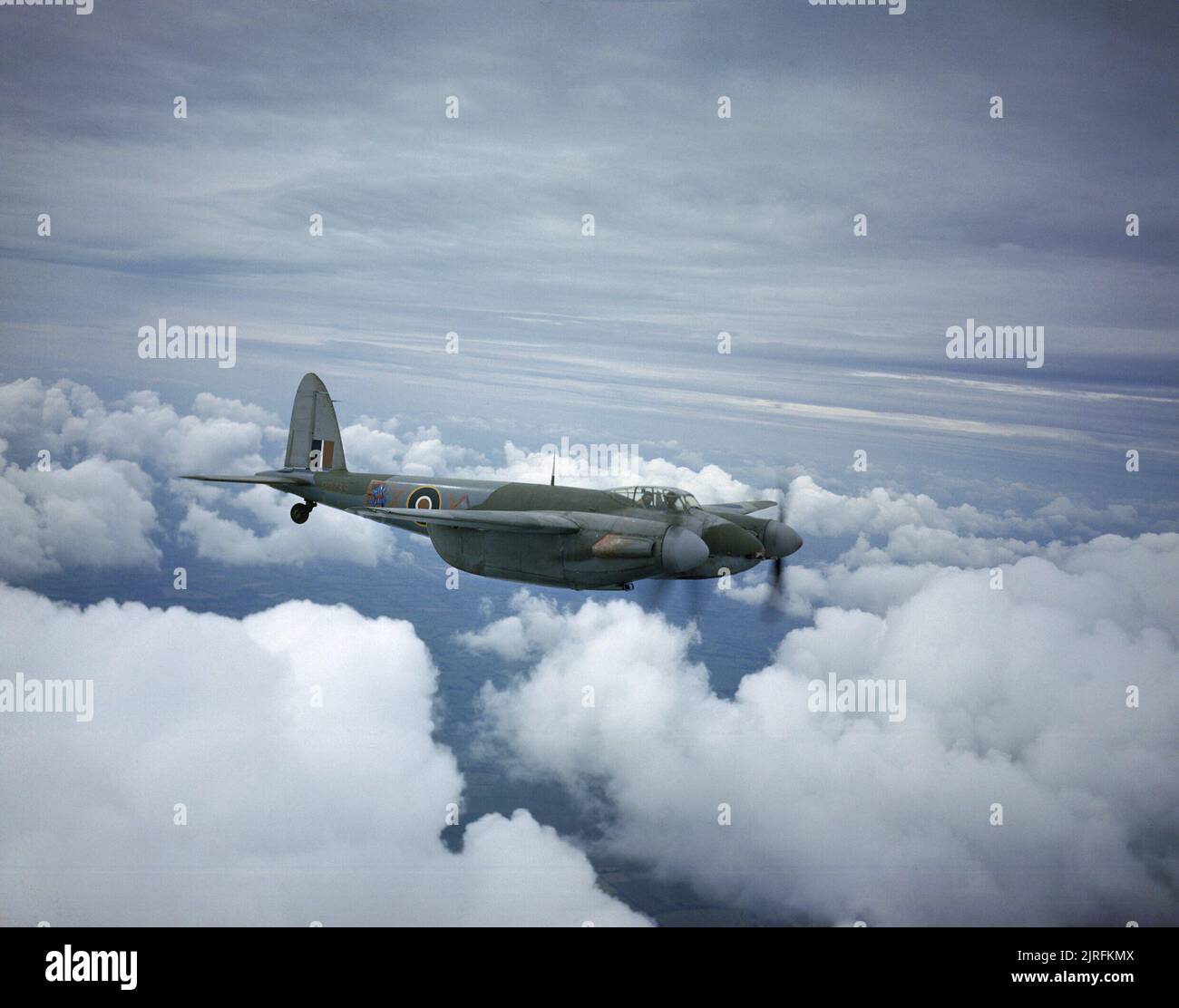 The Royal Air Force in Britain, June 1943 A De Havilland Mosquito IIF ...