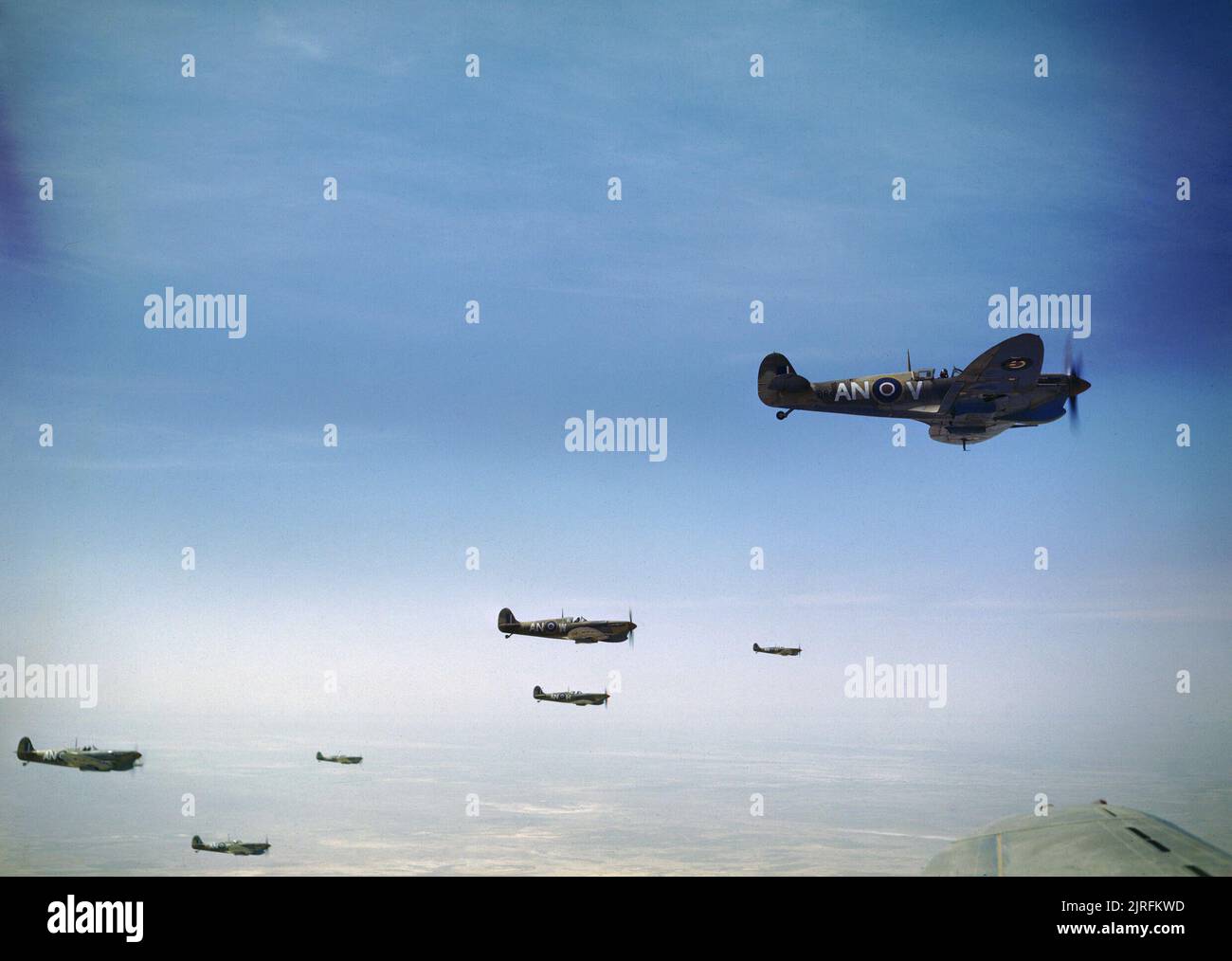 The Royal Canadian Air Force in Tunisia, April 1943 Supermarine ...