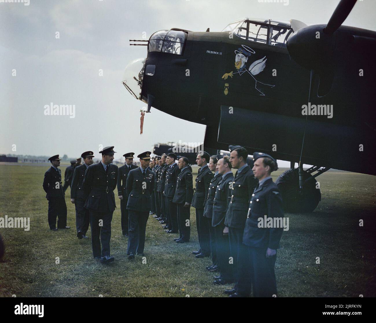 The Visit of Hm King George Vi To No 617 Squadron (the Dambusters ...
