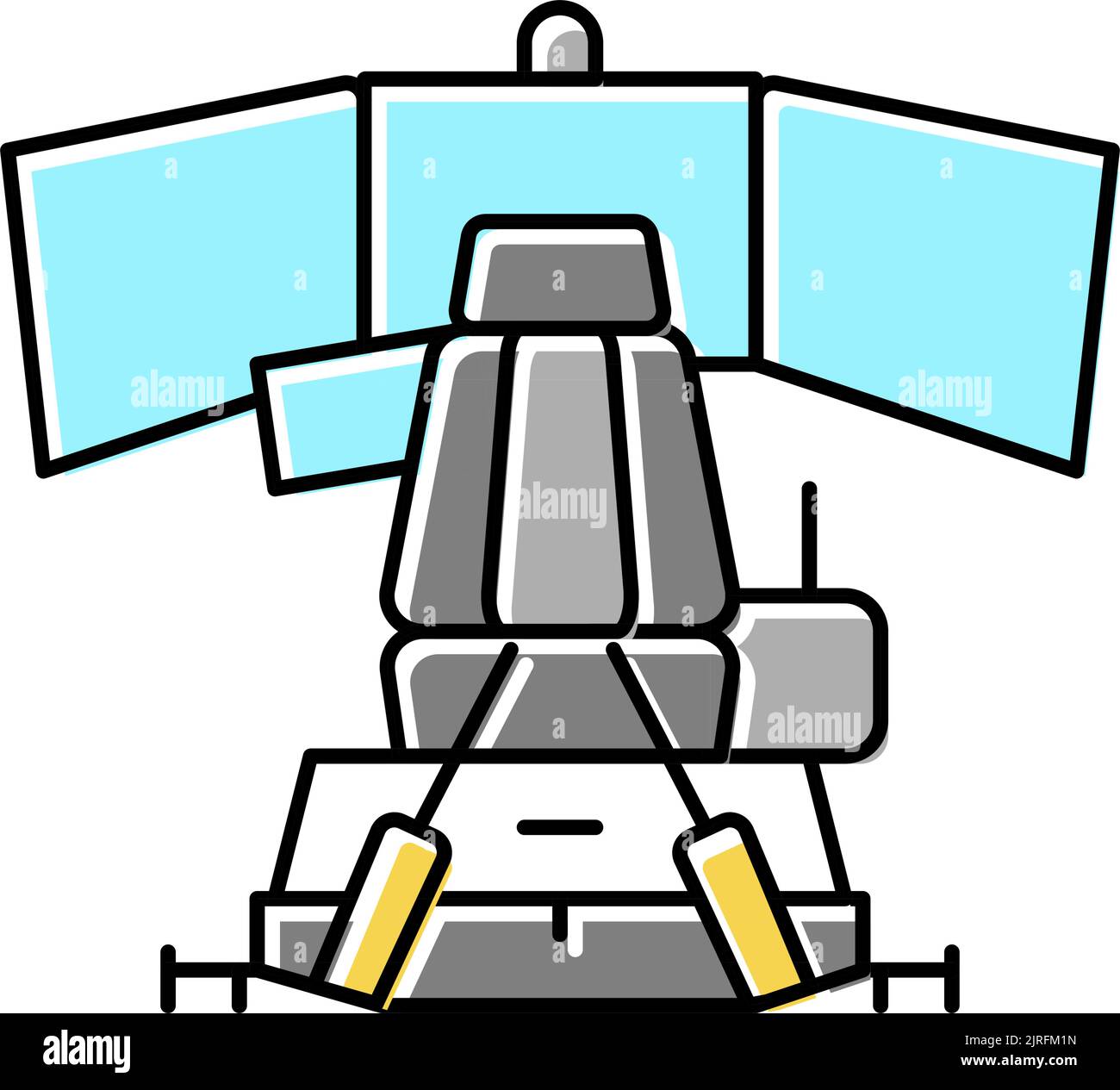 Racing simulator cockpit icon hi-res stock photography and images - Alamy