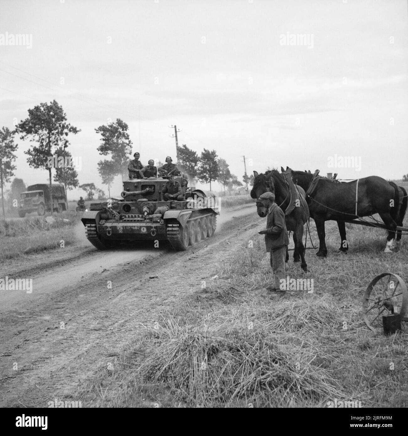 7th armoured division 1944 hi-res stock photography and images - Alamy