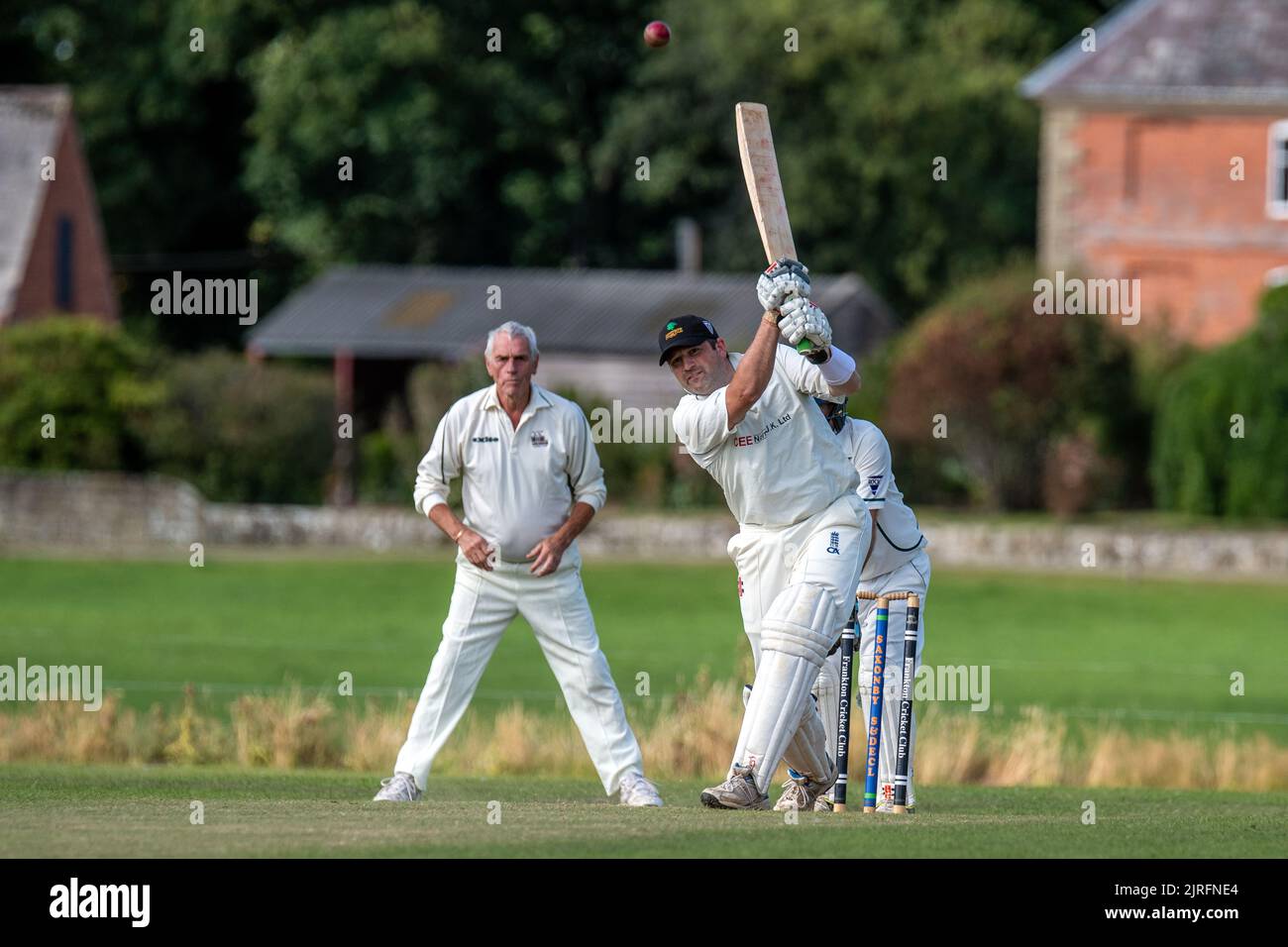 Traditional cricket ball hi-res stock photography and images - Alamy
