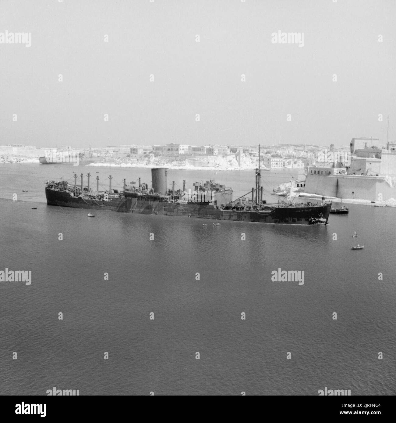 Operation Pedestal, August 1942 15 August: Arrival of the BRISBANE STAR ...