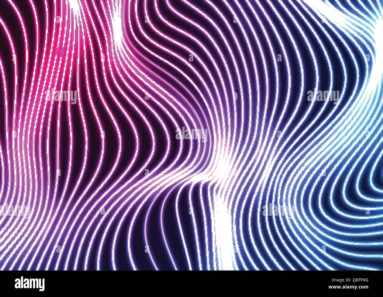 Blue ultraviolet neon curved wavy lines abstract background. Glowing vector design Stock Vector ...