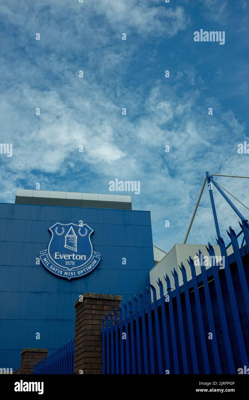 Goodison Park, Everton Football Club Stock Photo - Alamy