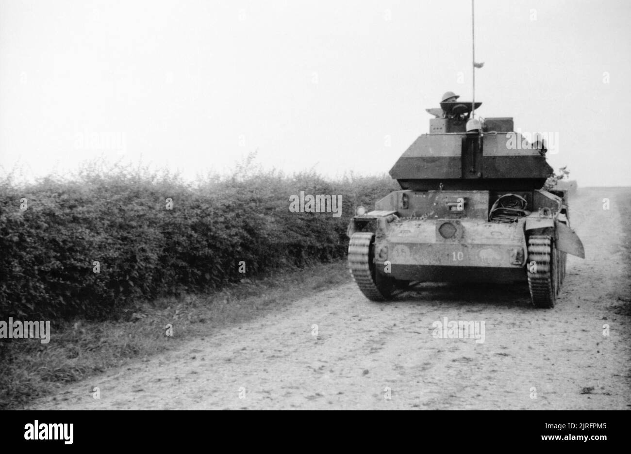 The British Army in France 1940 Cruiser Mk IV tank with turret ...