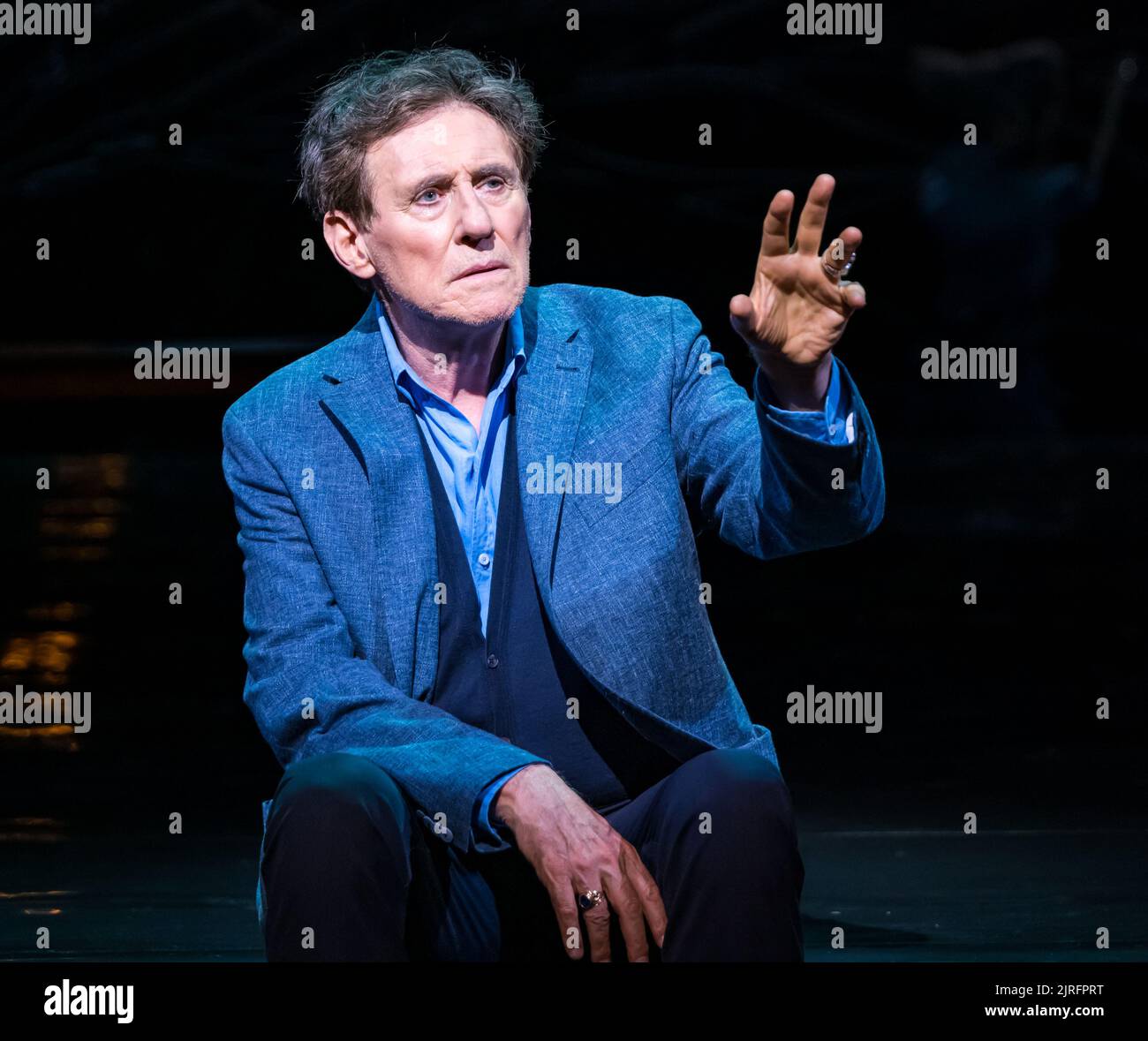 Edinburgh, UK, Scotland, 24 August 2022. Gabriel Byrne at Edinburgh ...