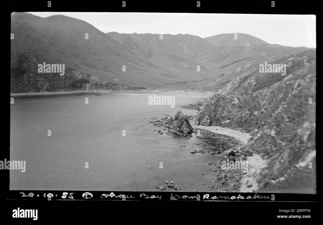 Visit to Telka-a Maru and Ohau Bays, Western Wellington, 29 October ...