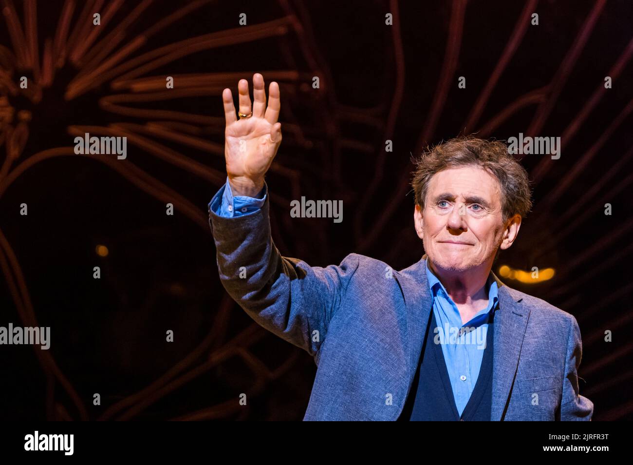 Edinburgh, UK, Scotland, 24 August 2022. Gabriel Byrne at Edinburgh ...
