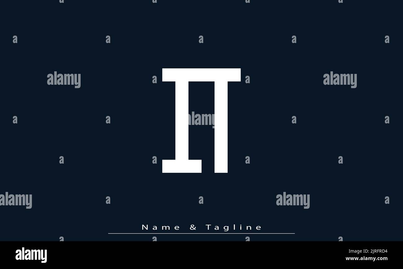 Alphabet letters Initials Monogram logo IT , TI Stock Vector Image ...