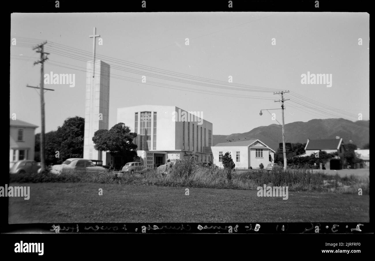 New Zealand Churches : St James Church, Lower Hutt, 02 March 1956, by ...