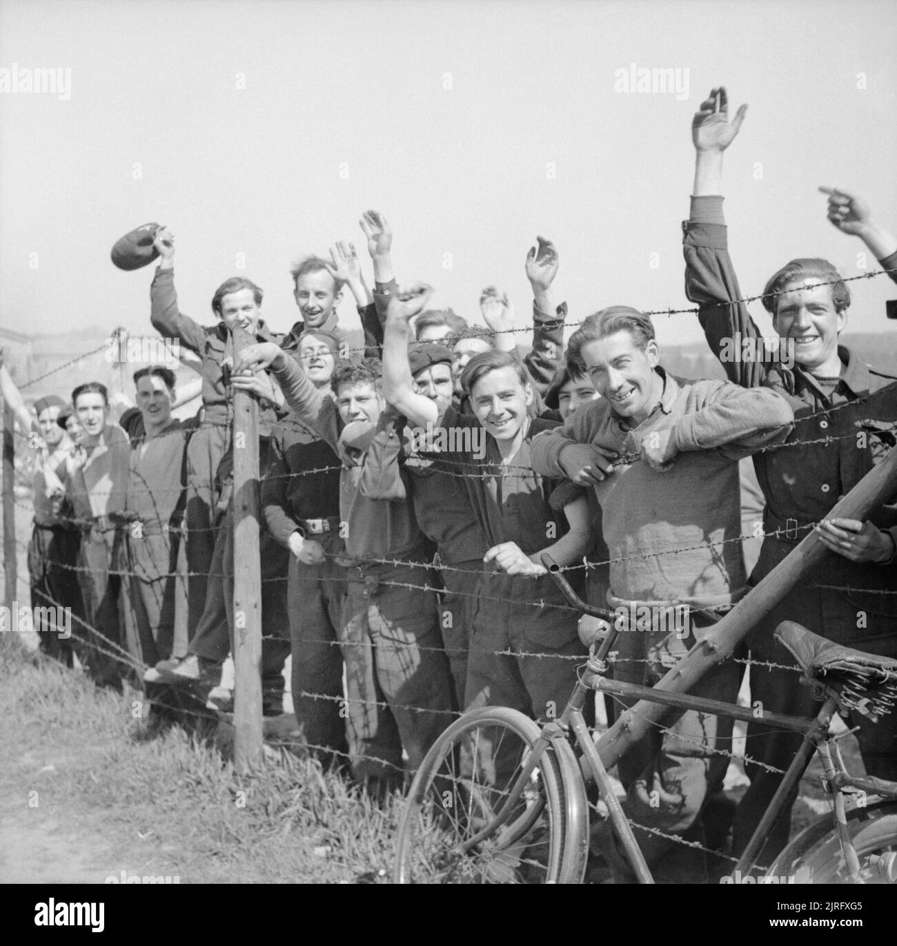 The British Army in North-west Europe 1944-45 Liberated POWs at Stalag ...