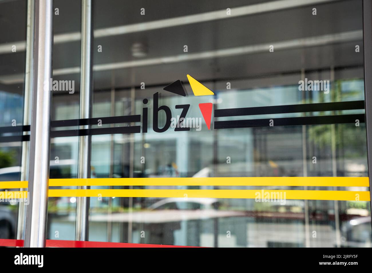 The headquarters of the Fedasil Federal Agency For The Reception Of ...