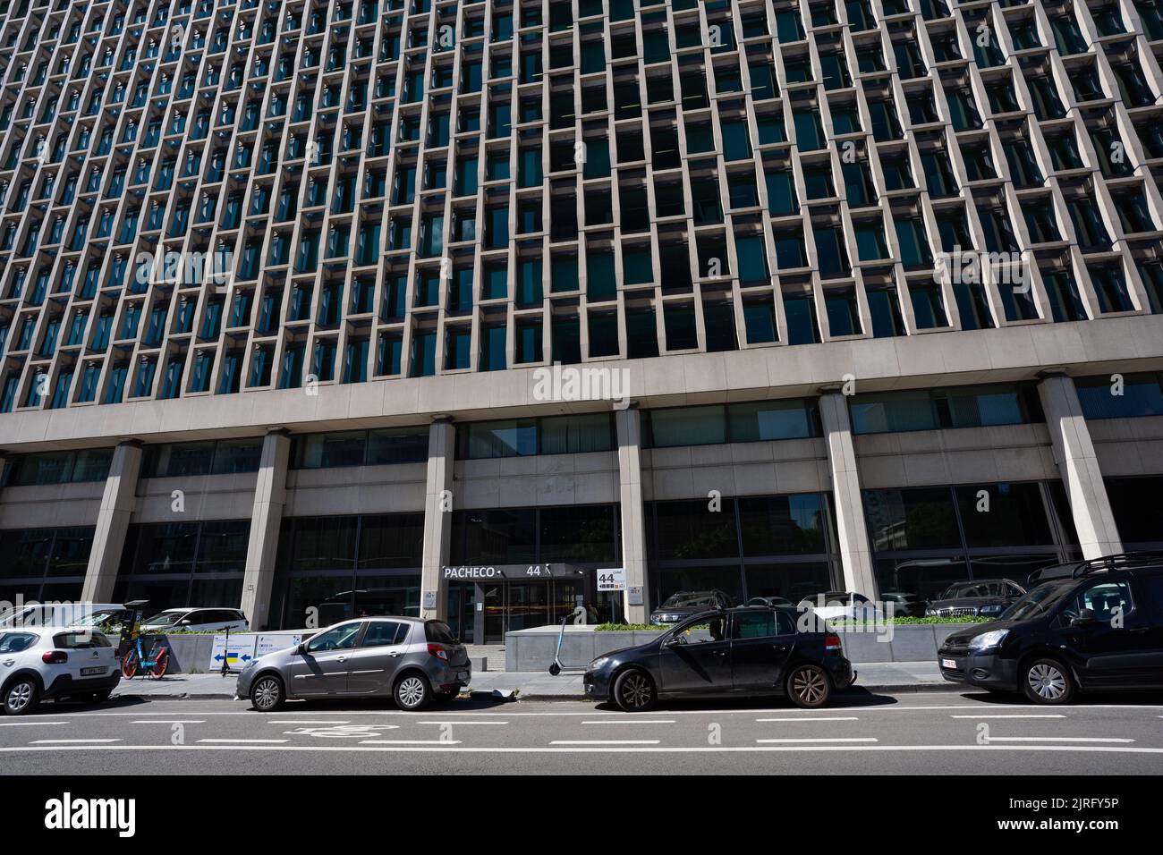 The headquarters of the Fedasil Federal Agency For The Reception Of ...