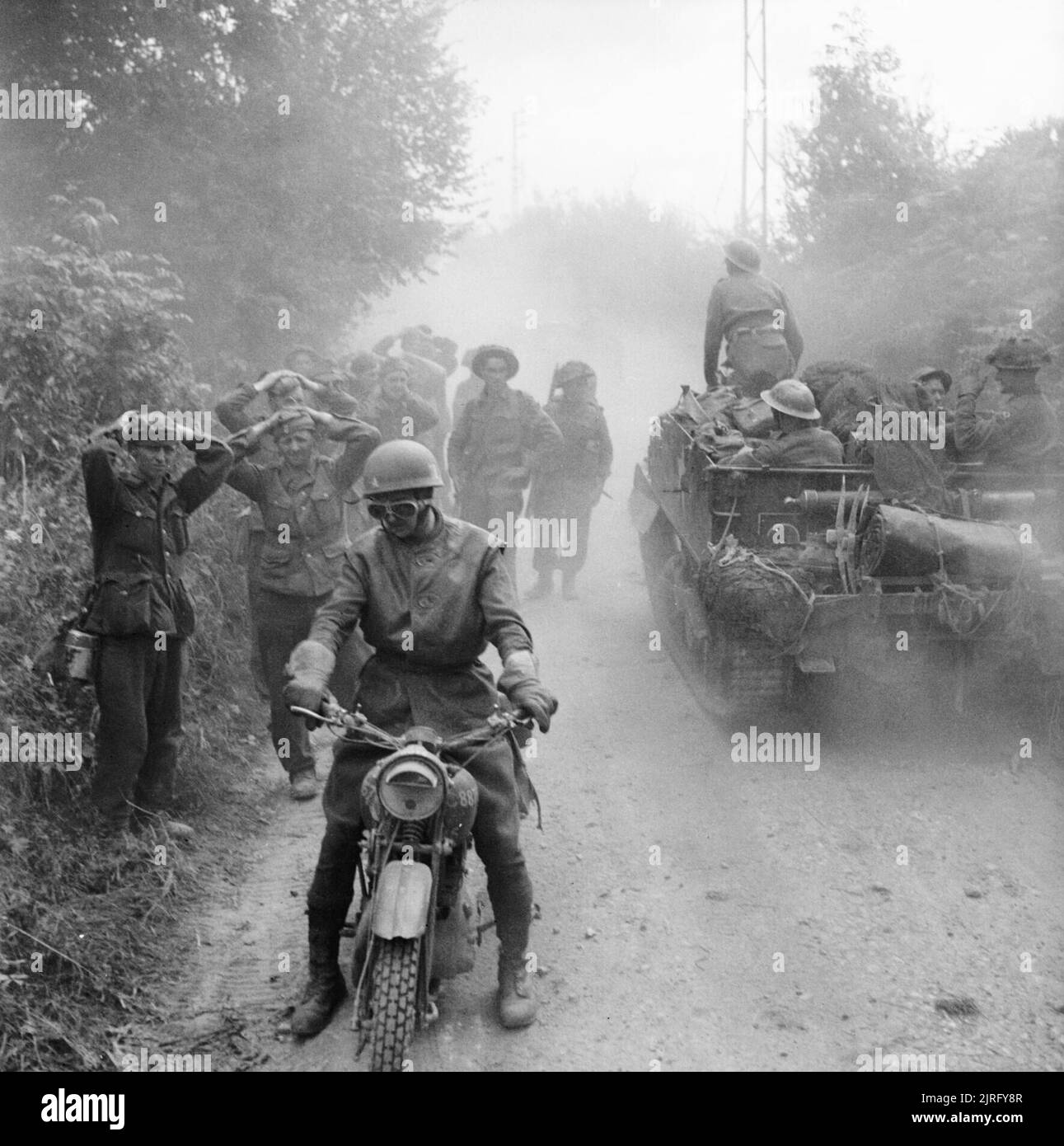 The British Army in the Normandy Campaign 1944 A mortar platoon carrier ...