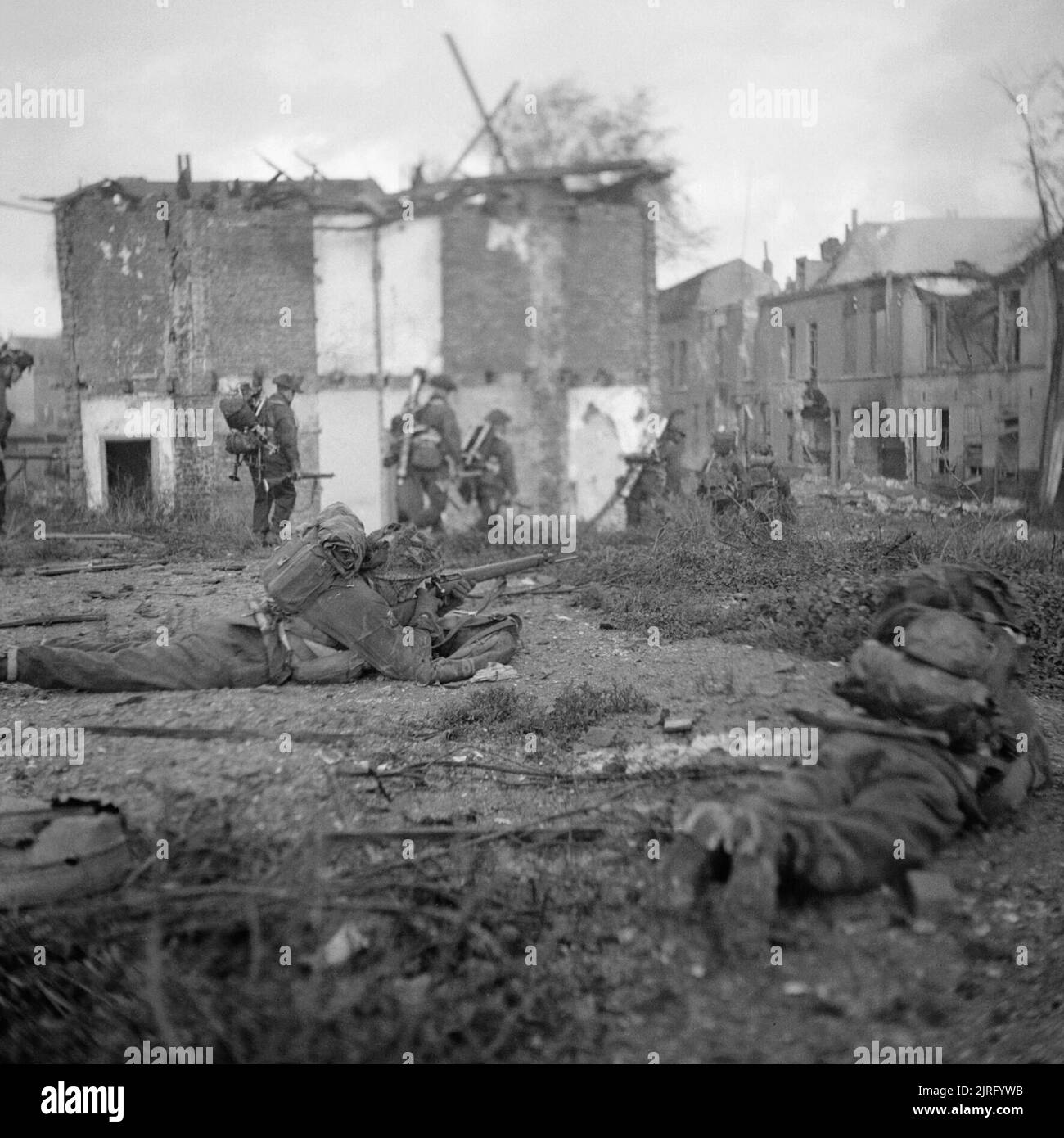 British Landings on Walcheren British assault troops landed on ...