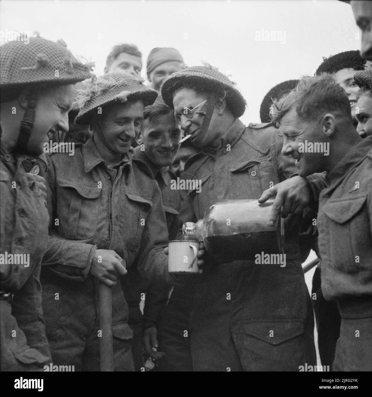 Sharing bottle Black and White Stock Photos & Images - Alamy