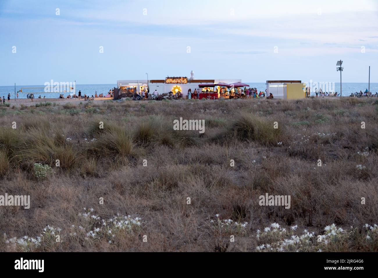 Barcelona, Spain - August 7, 2022: Conservation of natural spaces in ...