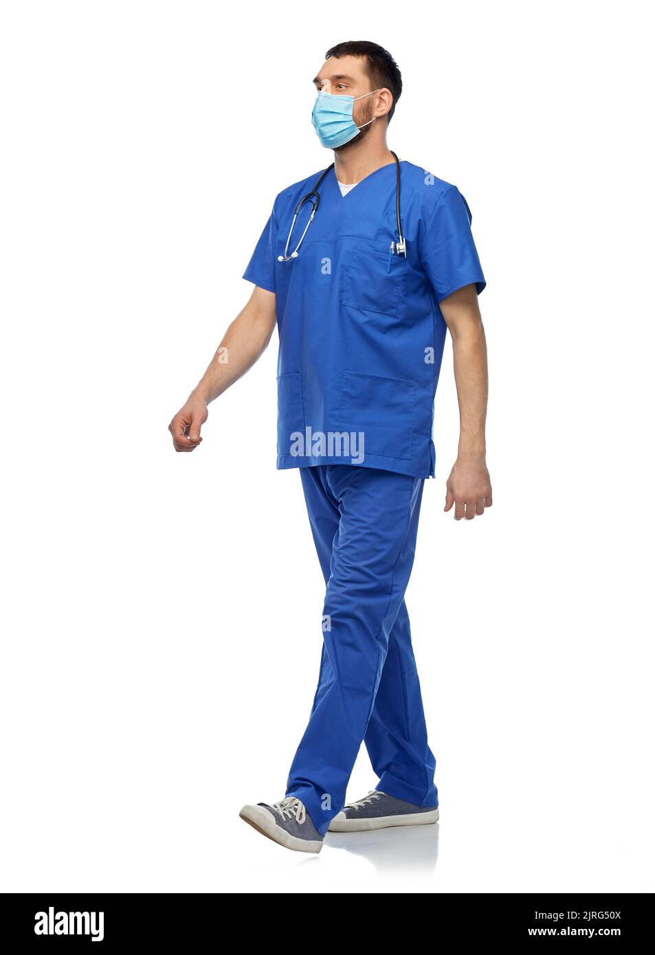 Walking mask Cut Out Stock Images & Pictures - Alamy