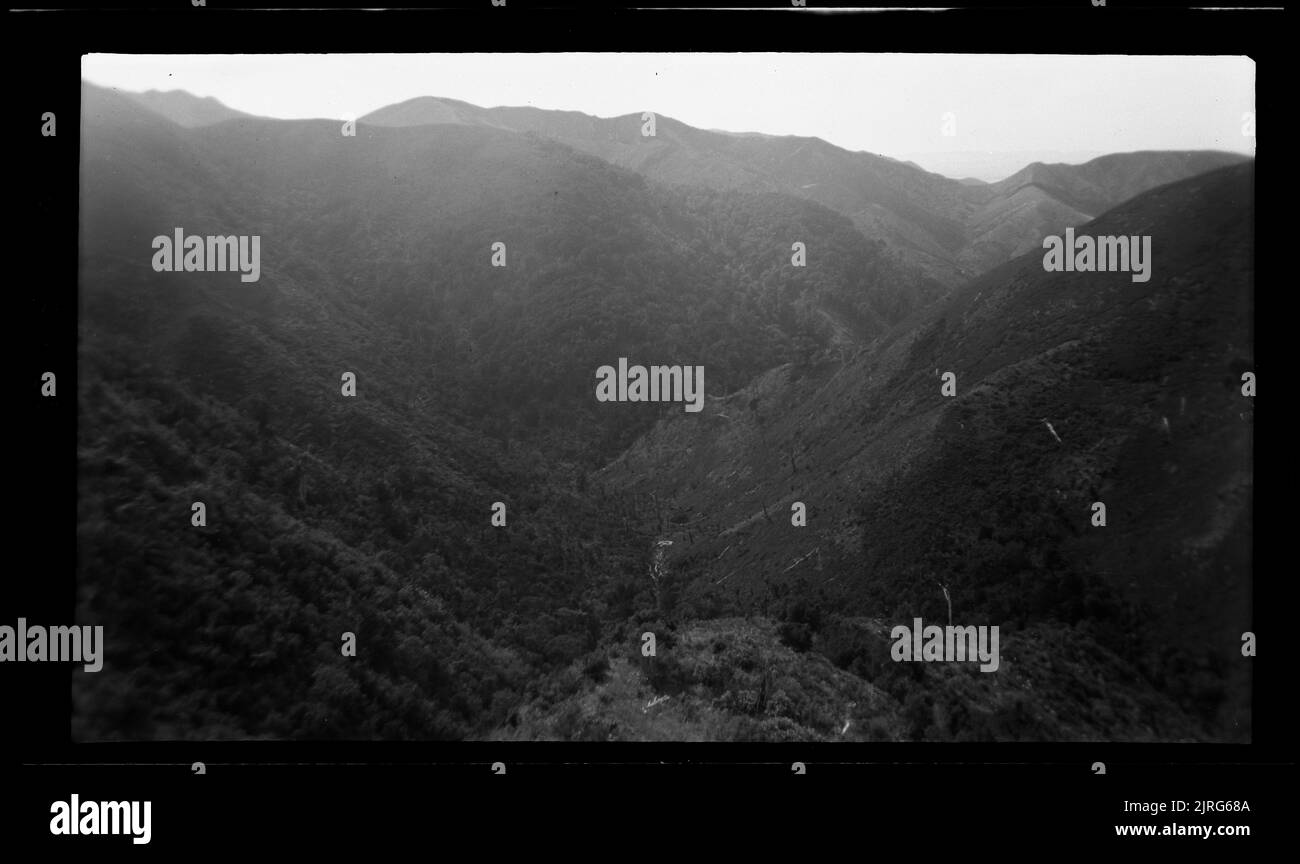 Rimutaka Range, 12 March 1948, by Leslie Adkin Stock Photo - Alamy