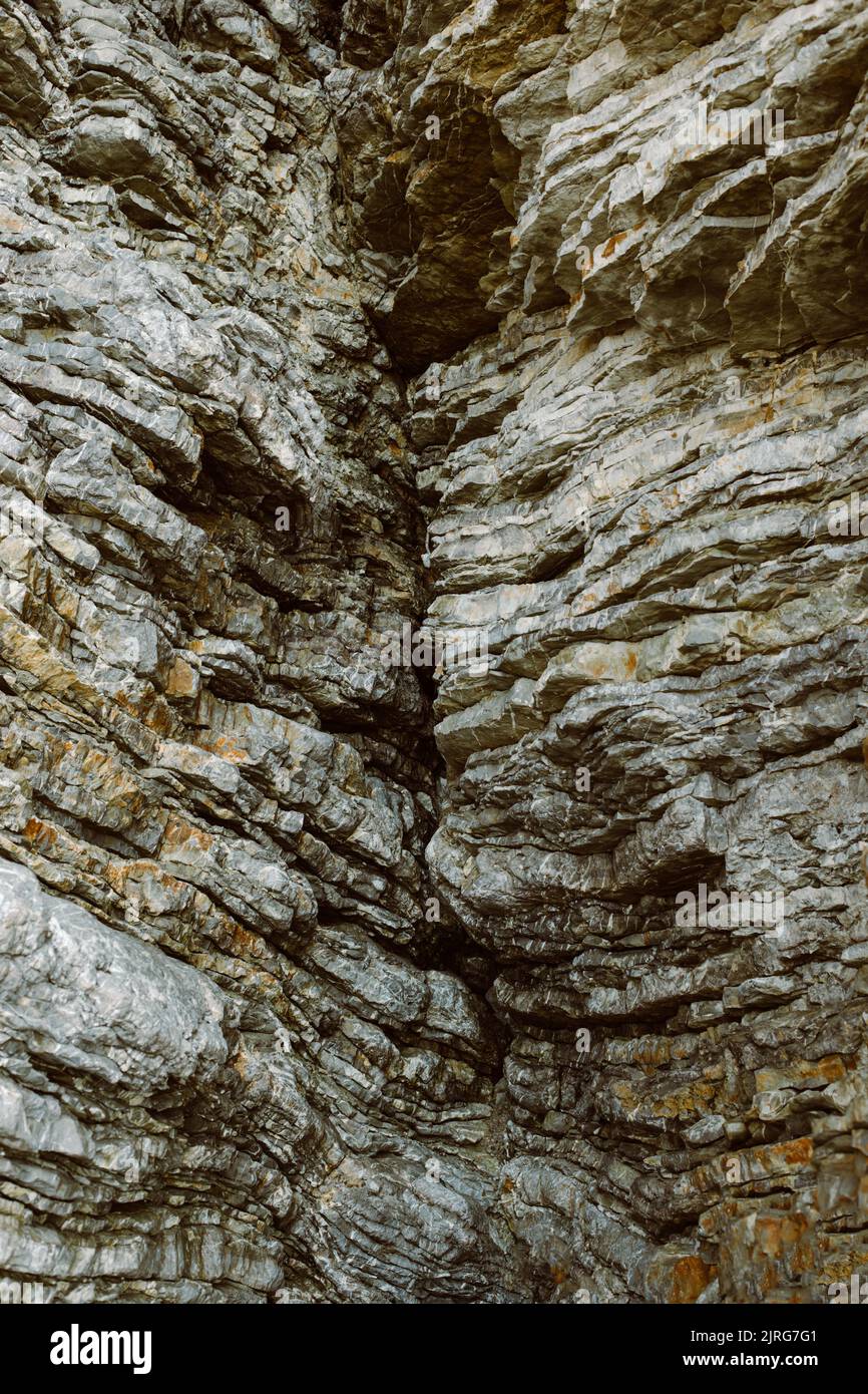 Rocks on the coast of the Adriatic Sea, Montenegro. Stone background ...