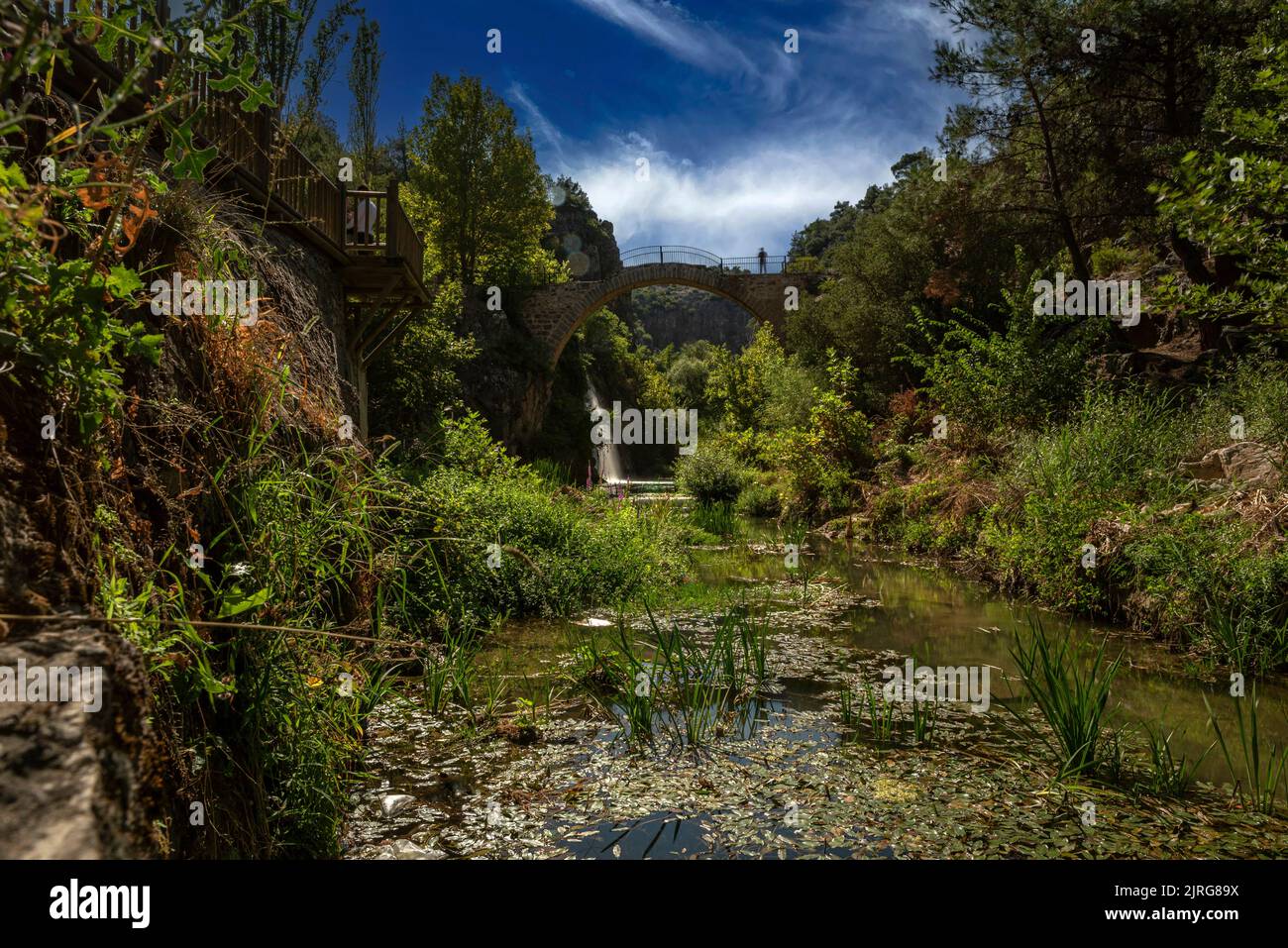 clandras The bridge was built on the Banaz Stream approximately 2500 ...