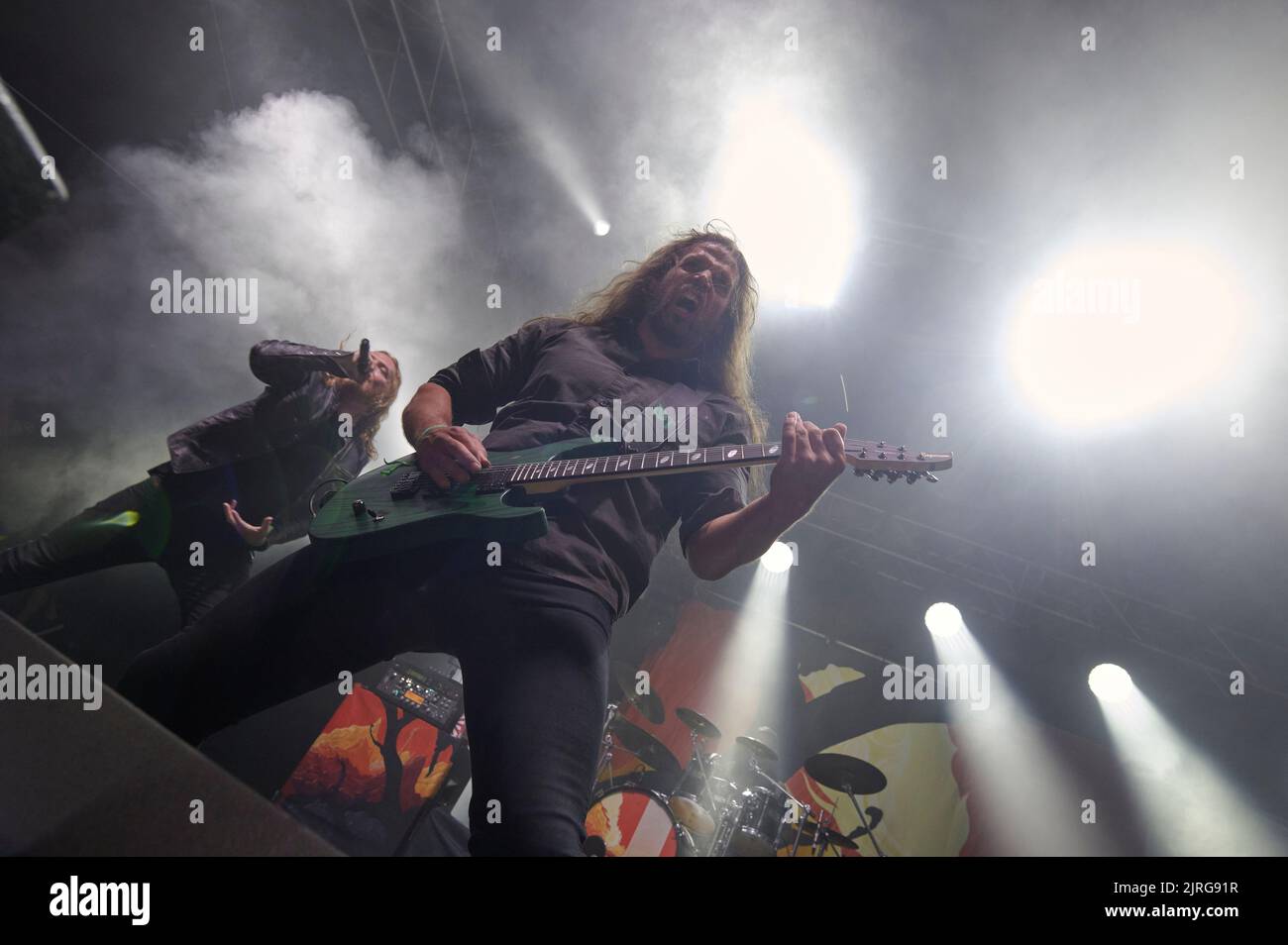 Catton Park, United Kingdom, 11 Aug, 2022, Dark Tranquility Headlines ...